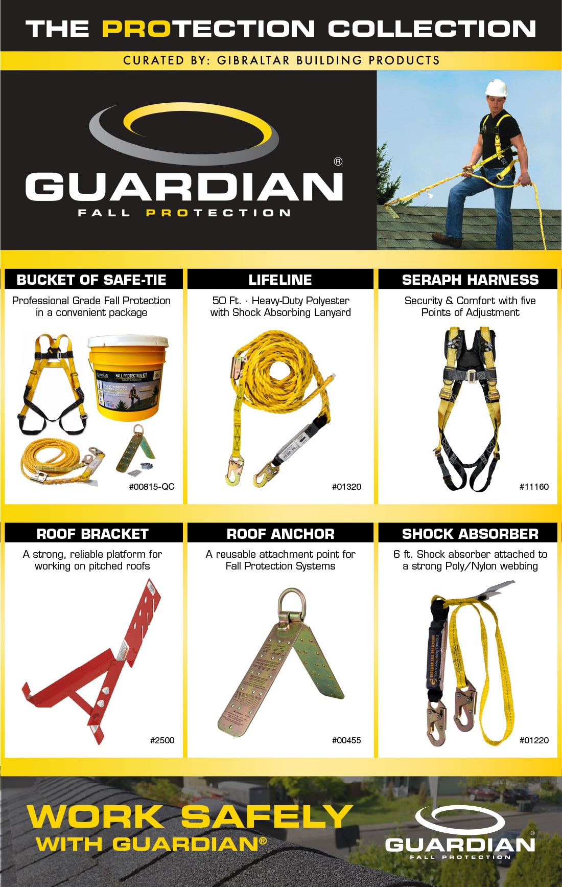 Guardian Fall Protection Seraph Universal Harness 11160 - The Home Depot