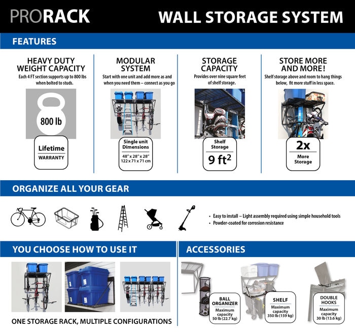 Proslat ProRack 12 in. S-Hook (4-Pack) 63022 - The Home Depot