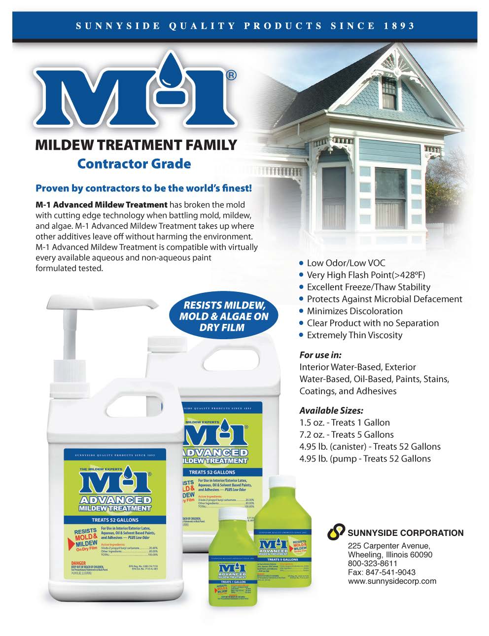 M-1 7.5 oz. Advanced Mildewcide 78908 - The Home Depot