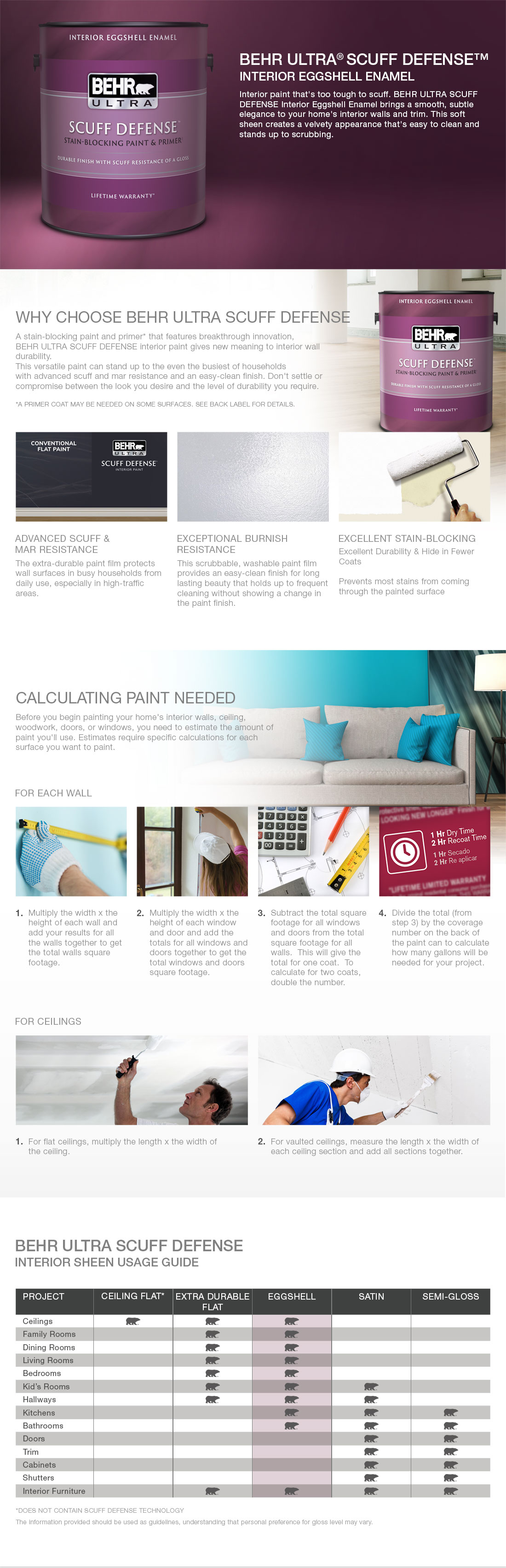 BEHR ULTRA 1 qt. #780C-1 Sea Salt Extra Durable Eggshell Enamel ...