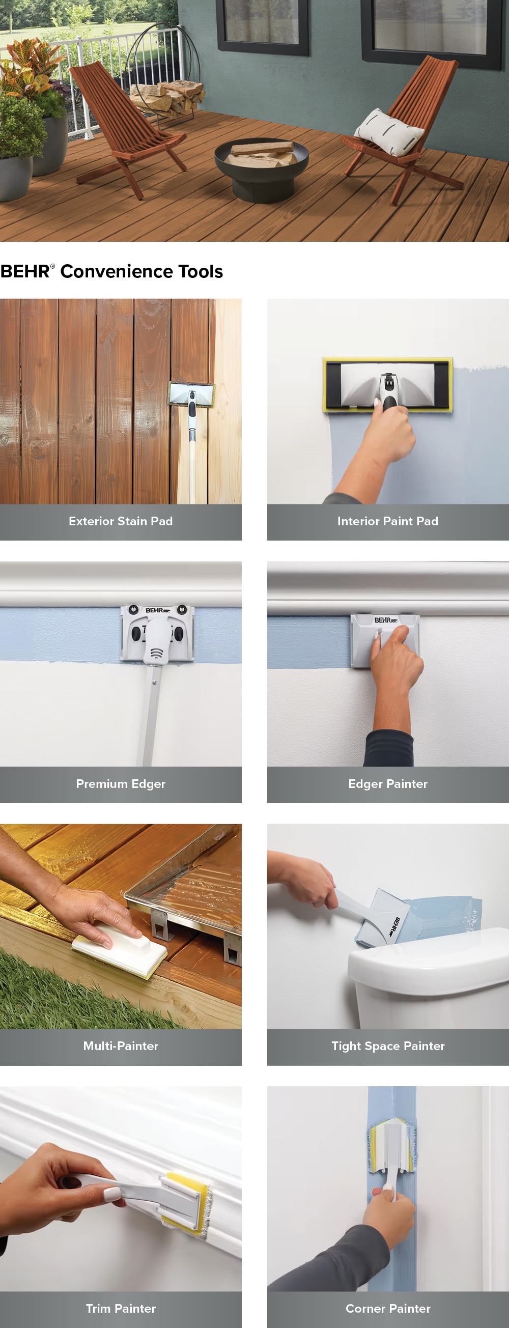 BEHR 9 in. Interior Paint Pad and Refill Pad 2-Pack W000689K - The Home ...