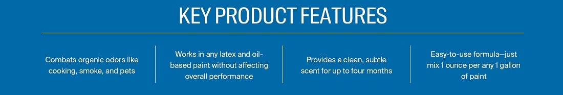 PPG +Scent 1 oz. Citrus Tango Odor Control Paint Additive (Treats 1 Gal ...