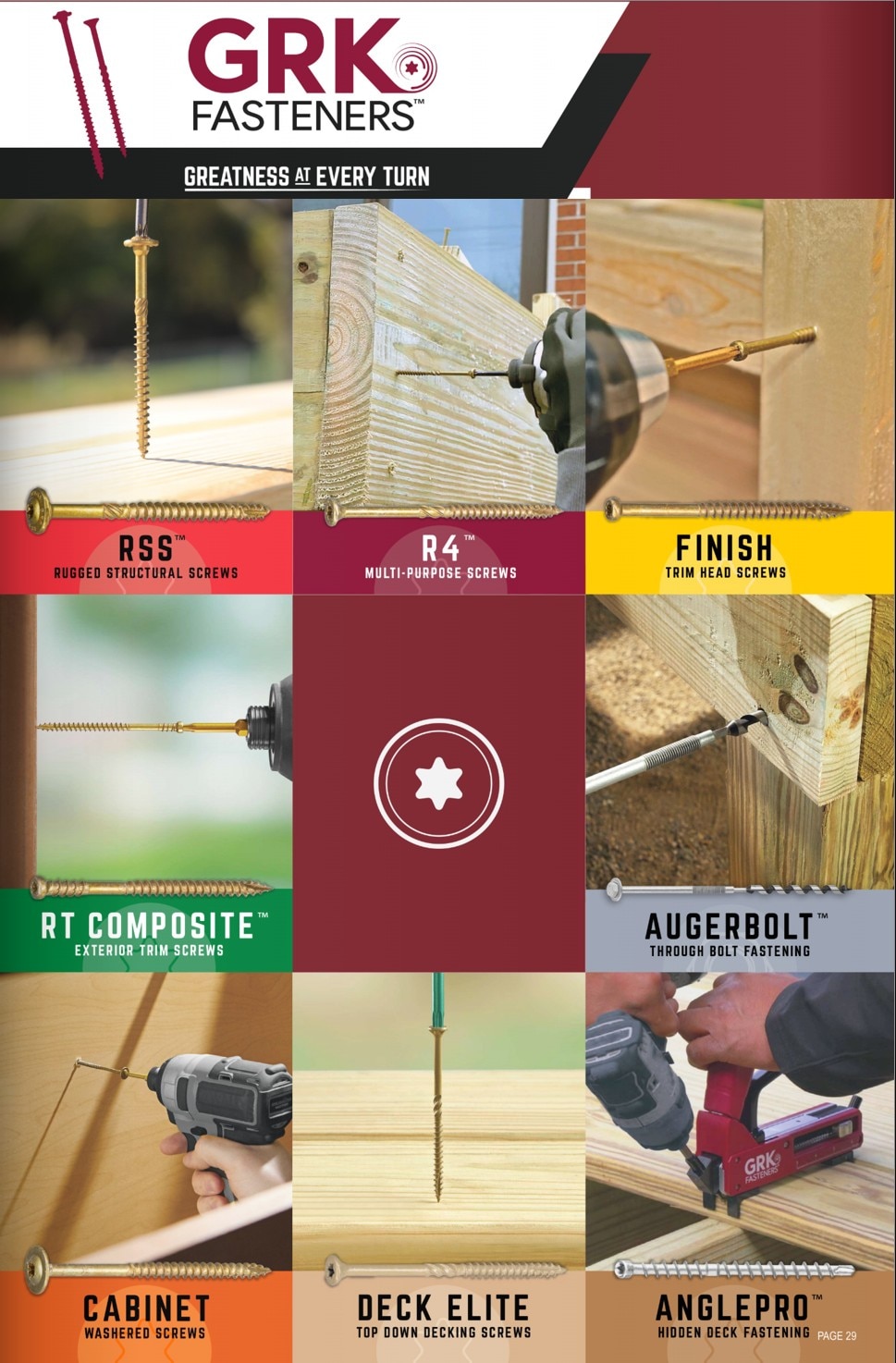 GRK Fasteners 1/2 in. x 7 in. Galvanized Auger Bolt Post to Beam ...