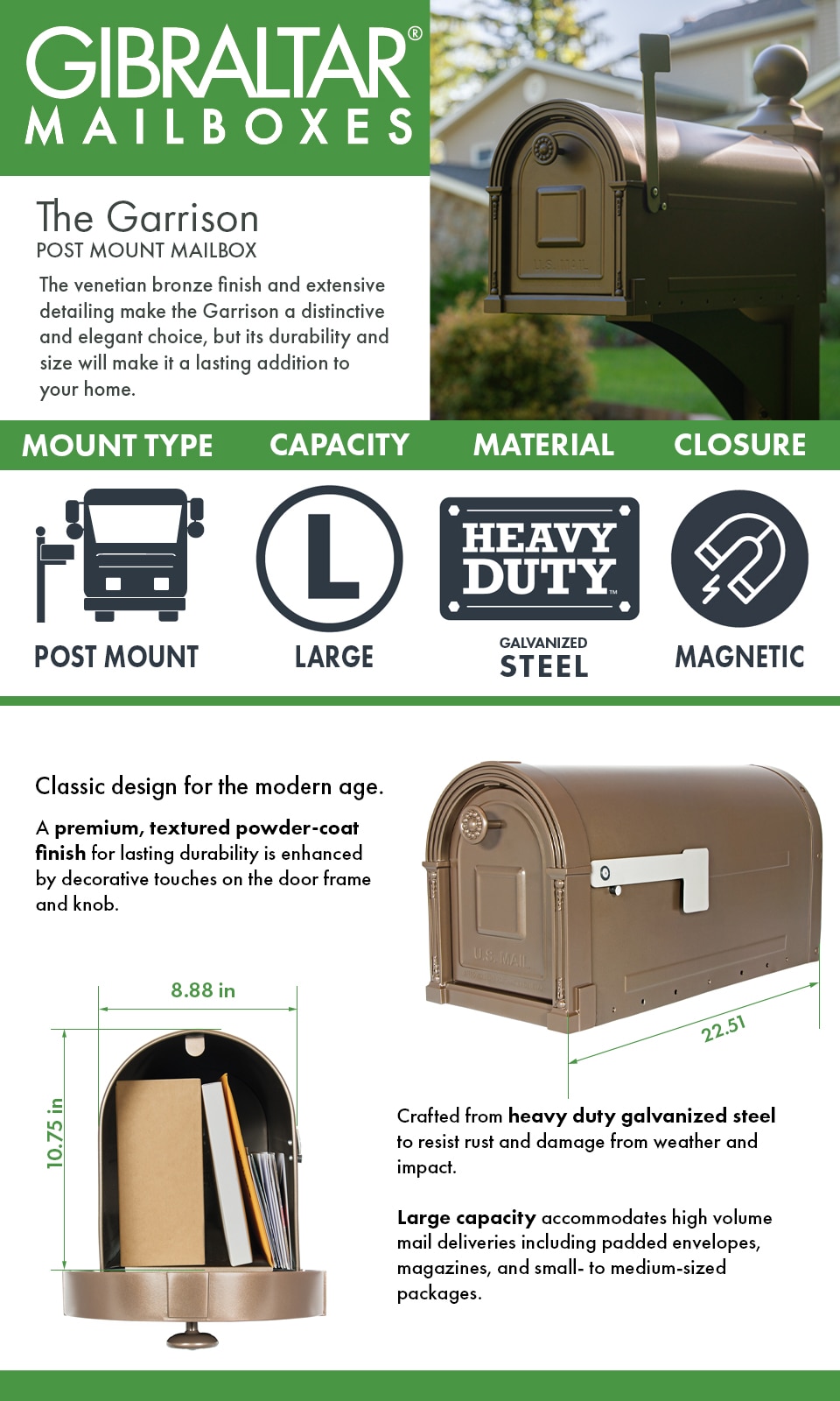 Gibraltar Mailboxes GM160VB0