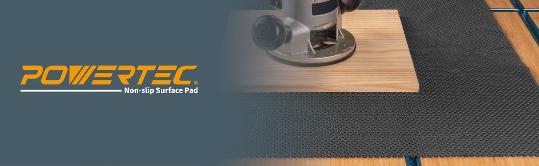 ‎POWERTEC 24 in. x 48 in. Non-Slip Router Pad 71014 - The Home Depot