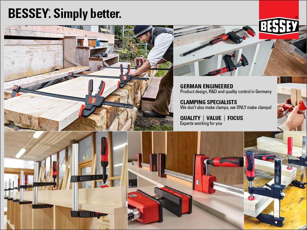 BESSEY 6 in. Heavy-Duty Bench Vise with Swivel Base BV-HD60 - The Home ...