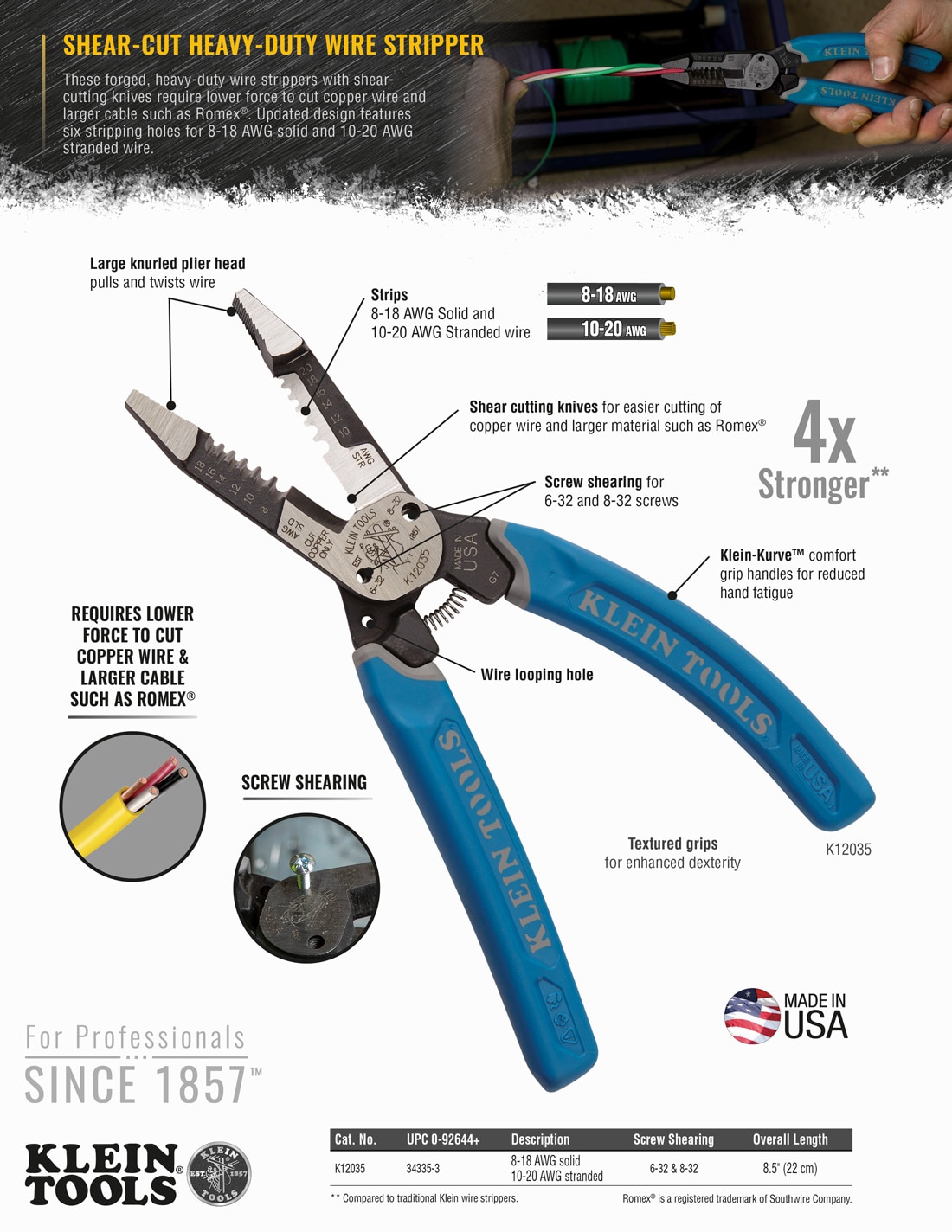 Klein Tools Wire Stripper Tool Set (2-Piece) - The Home Depot