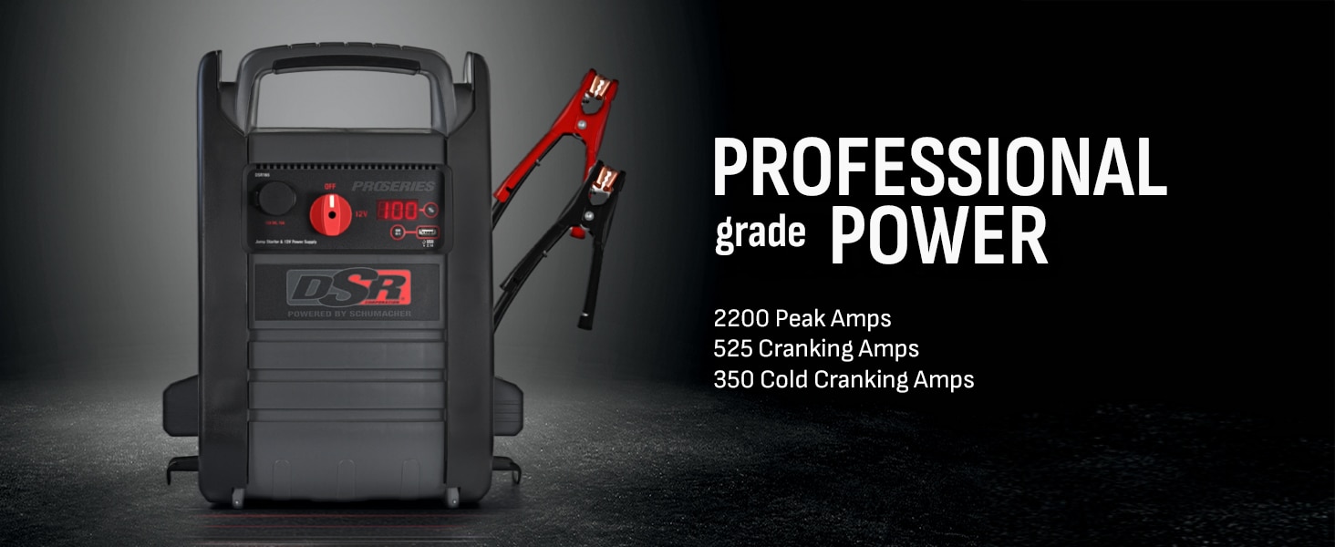 Schumacher Electric DSR Pro 2200-Amp Car Battery Jump Starter and ...