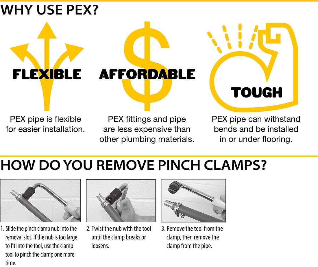 Apollo PEX-B Pinch Clamp Removal Tool 69PTKPCRR - The Home Depot