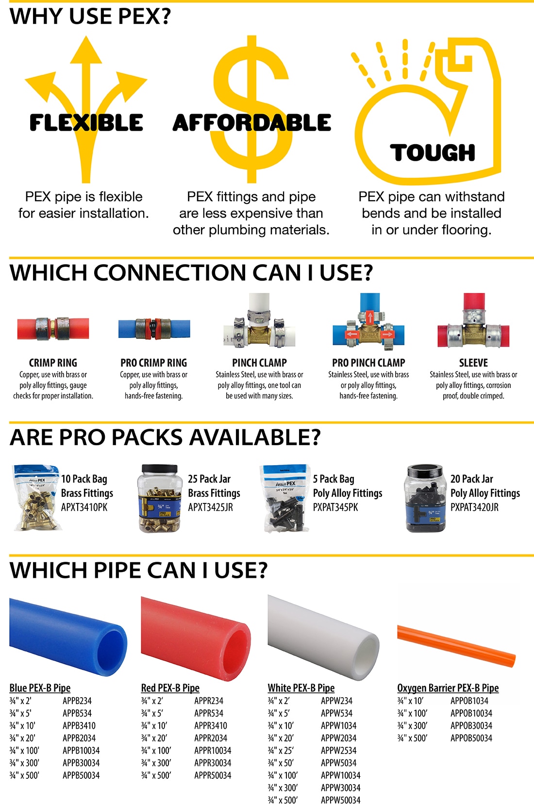 Apollo 3/4 in. Brass PEX-B Barb Tee APXT34 - The Home Depot