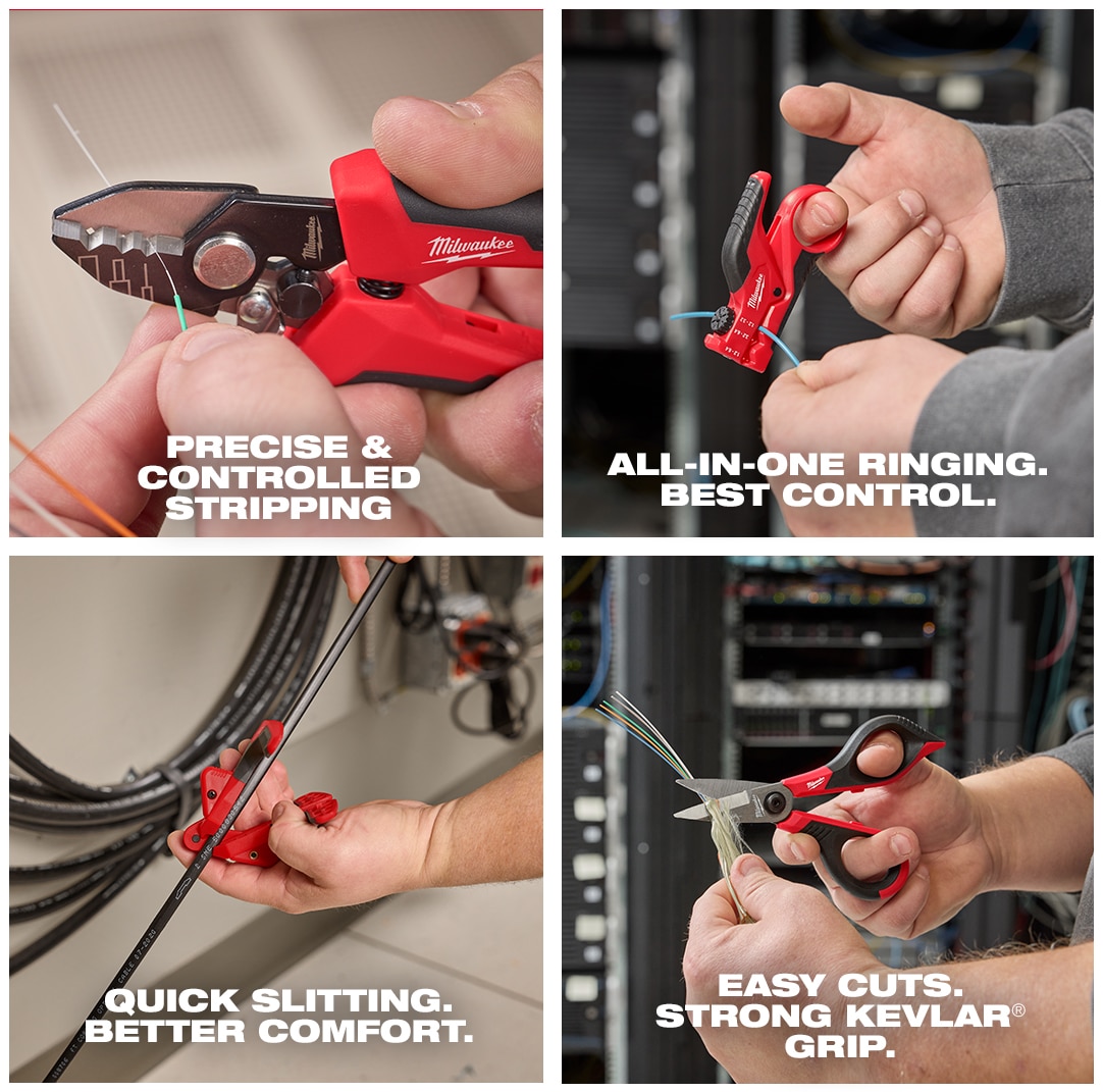 Milwaukee Tri-Hole Fiber Stripper 48-22-3013 - The Home Depot