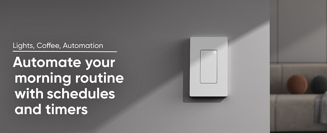 Wyze Smart 15 Amp Programmable Touch and Push Button Light Switch ...