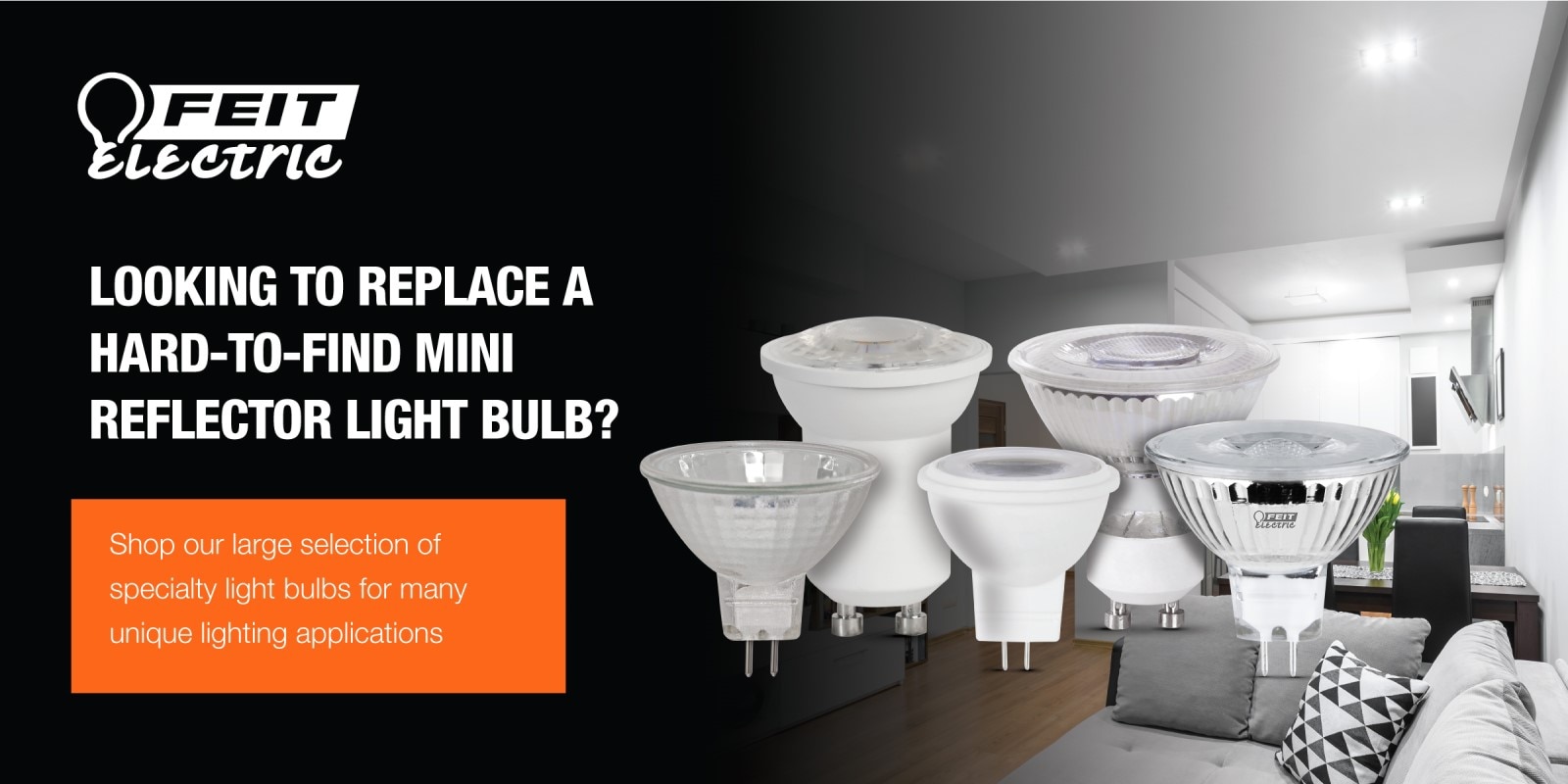 Feit Electric 35-Watt Equivalent MR16 GU10 Dimmable Track Ligthing ...