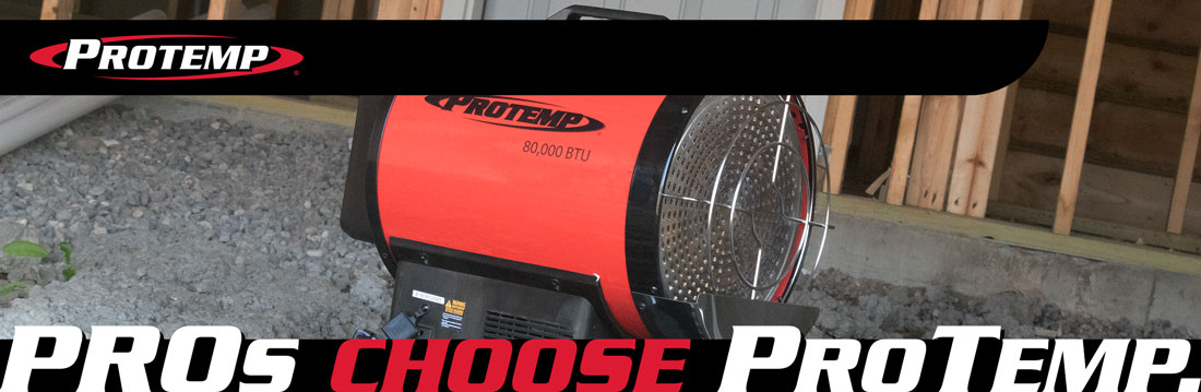 ProTemp 80,000 BTU Radiant Kerosene/Diesel Space Heater with Silent ...