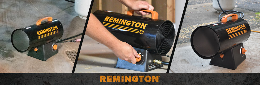 Remington 60,000 BTU Forced Air Propane Space Heater REM-60V-GFA-O ...