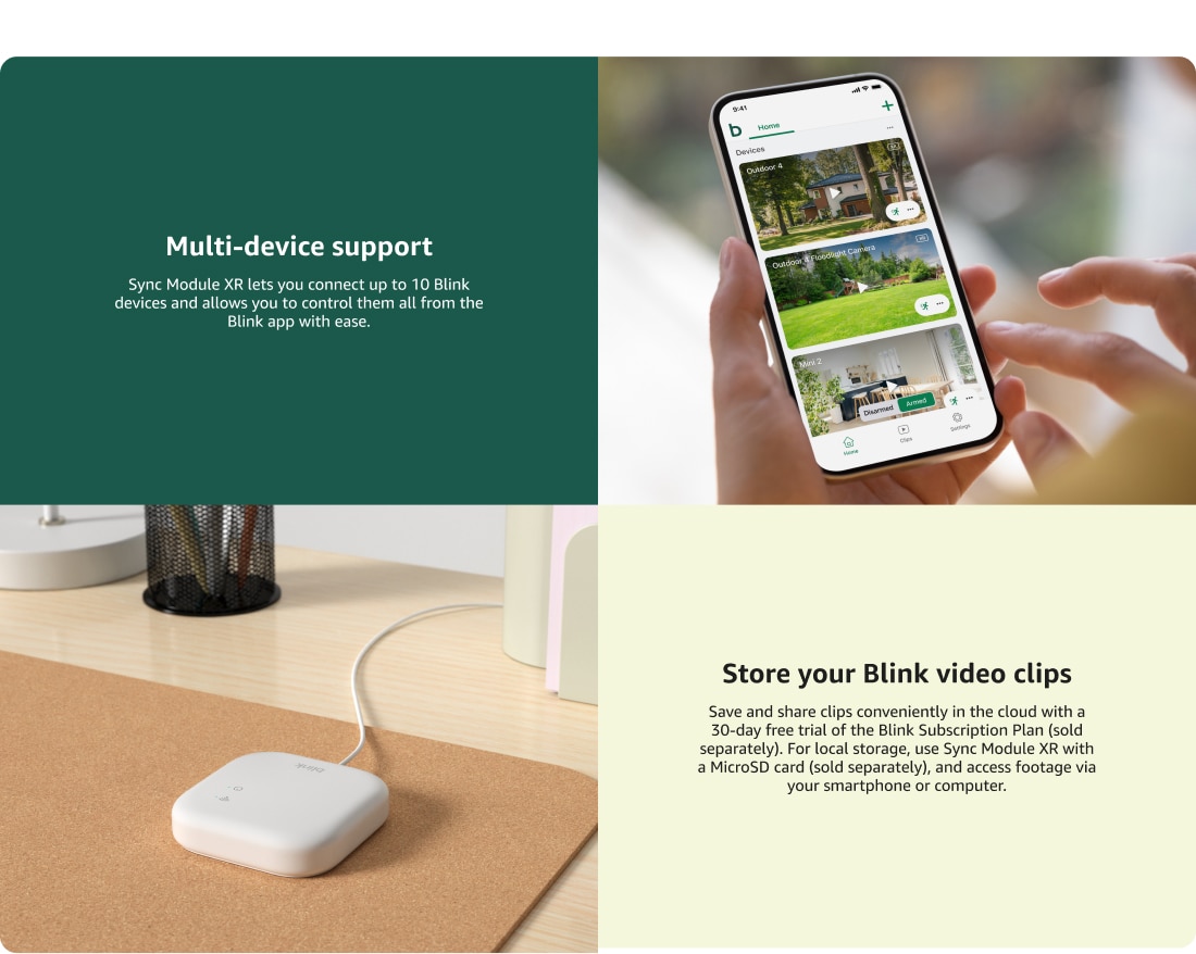 Blink Outdoor 4 XR-Wireless Battery Operated Outdoor Security Camera ...