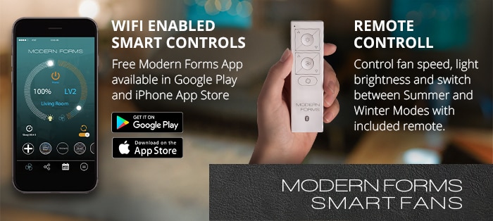 Modern Forms Smart Fans FH W1803 52L MW