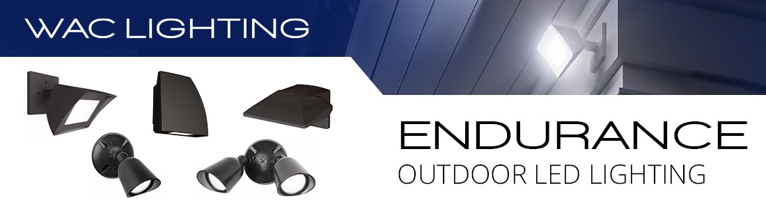 WAC Lighting Endurance Double Spot 30-Watt Black Outdoor Integrated LED ...