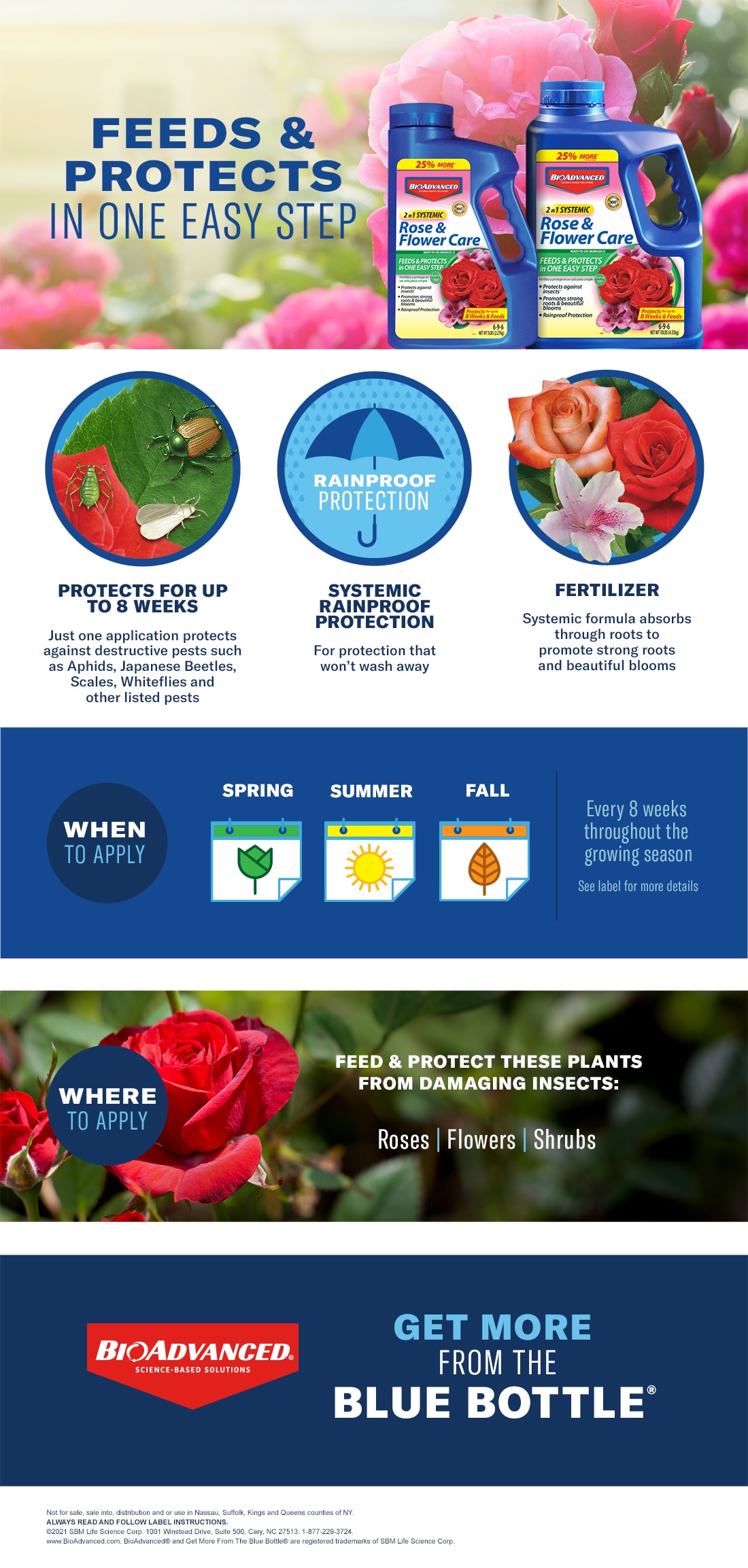 BIOADVANCED 5 lb. 2-in-1 Systemic Rose and Flower Care Ready-to-Use ...