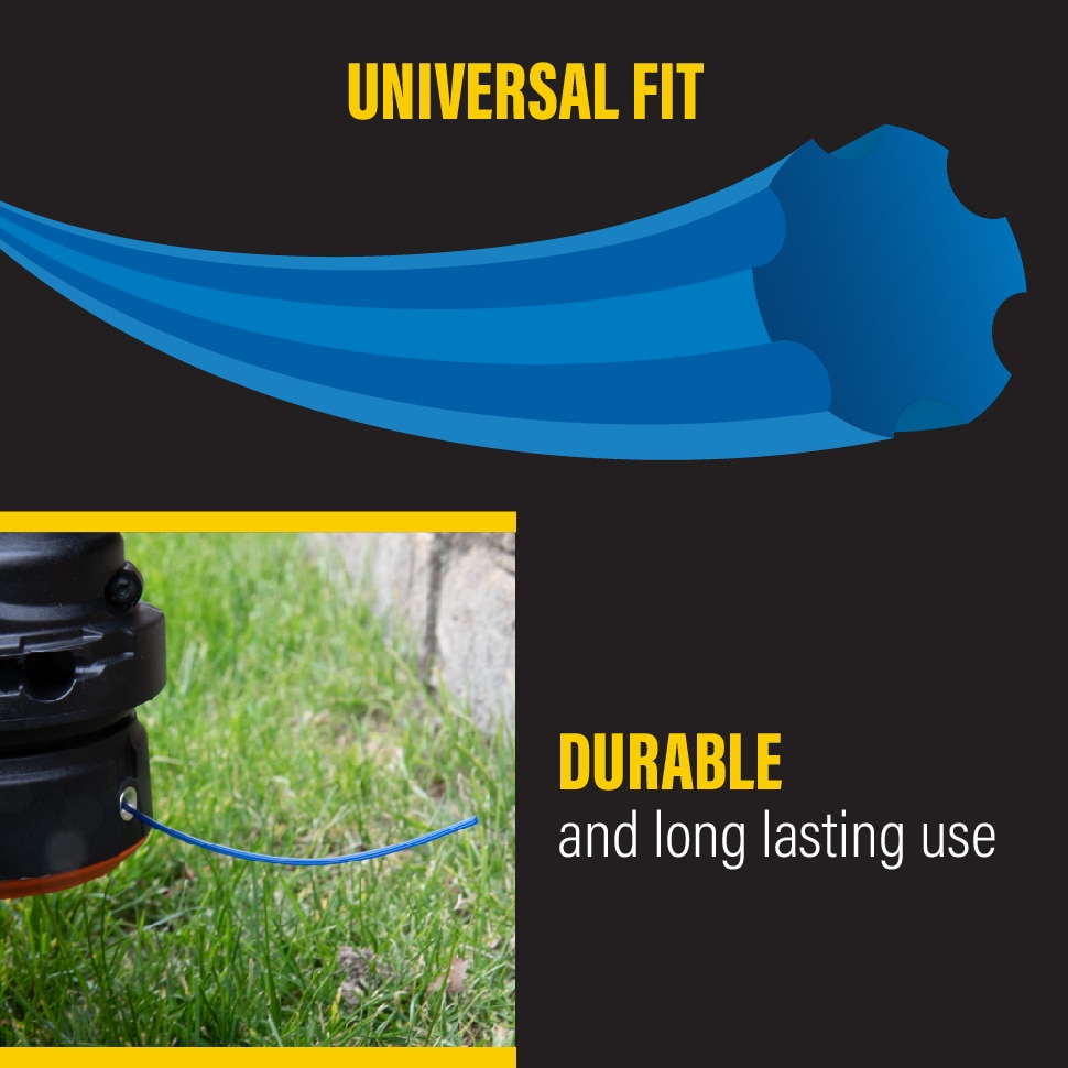 Rino-Tuff Universal Fit .065 in. x 275 ft. Gear Replacement Line for ...