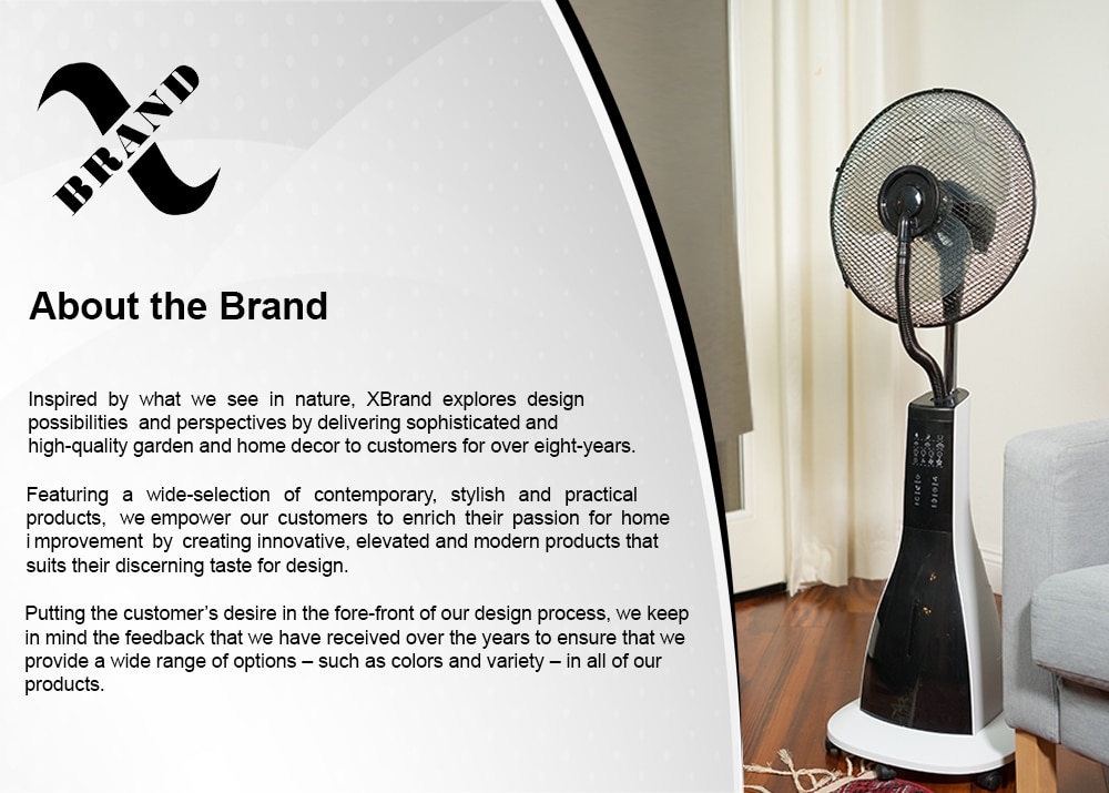 Canary Products Intelligent Misting Fan/Oil Diffuser CE134 - The Home Depot