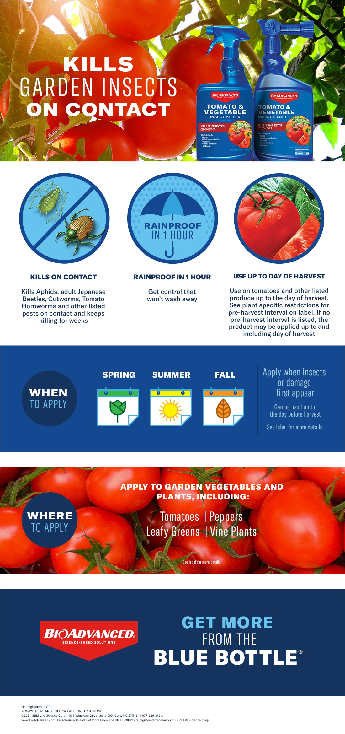 BIOADVANCED 24 oz. Ready to Use Tomato and Vegetable Insect Killer ...