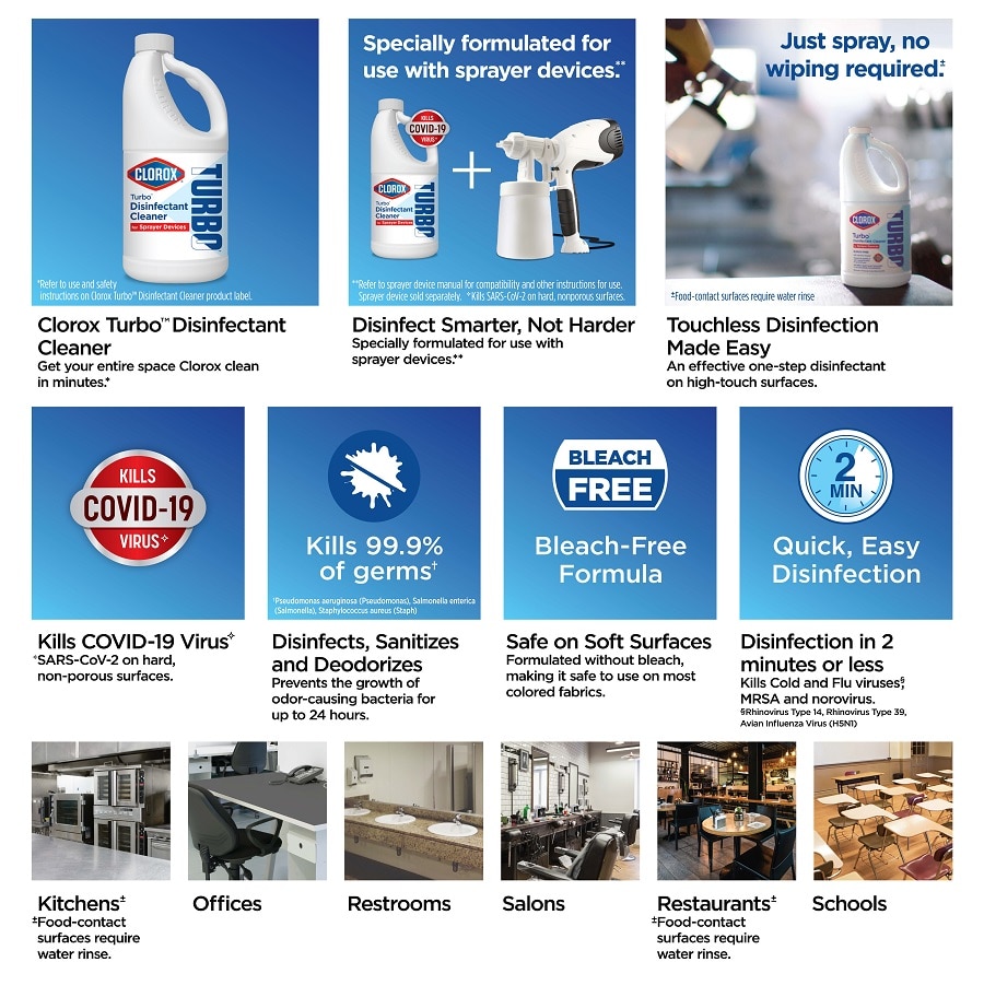 Clorox Turbo Power Sprayer 4460060089 - The Home Depot
