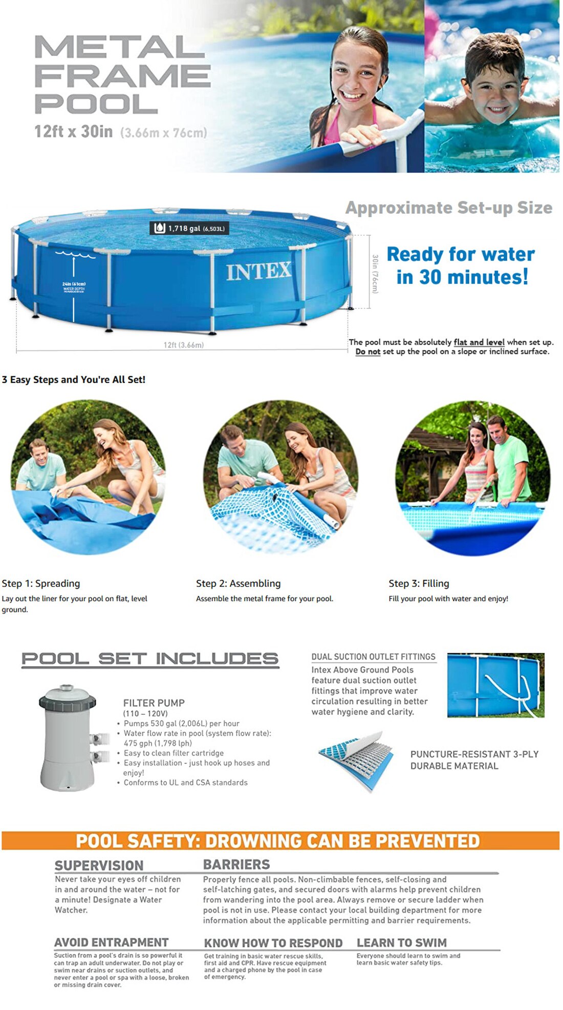 Intex Canopy Island Pool Float 58292EP - The Home Depot