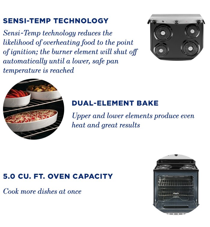 GE 30 in. 5.0 cu. ft. Electric Range in Silver JBS160GMSA - The Home Depot