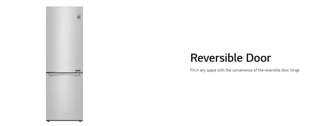 LG 12 cu. ft. Bottom Freezer Refrigerator with Ice Maker, Multi-Air ...