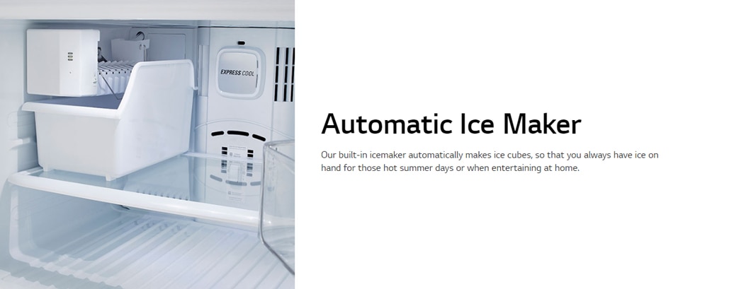 LG 30 in. W 20 cu. ft. Top Freezer Refrigerator with LED Lighting and ...