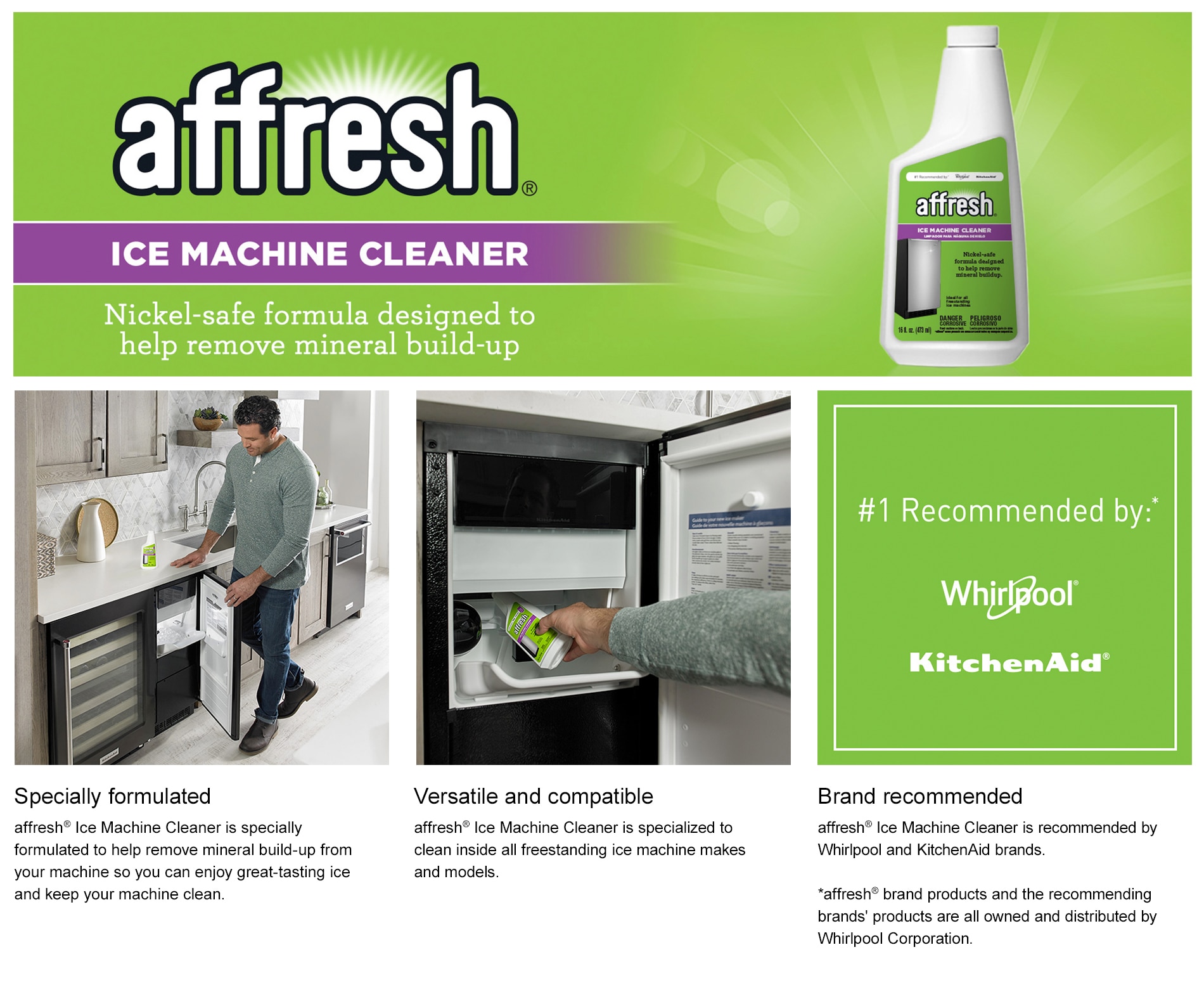 Affresh 16 oz. Ice Machine Cleaner 4396808 - The Home Depot