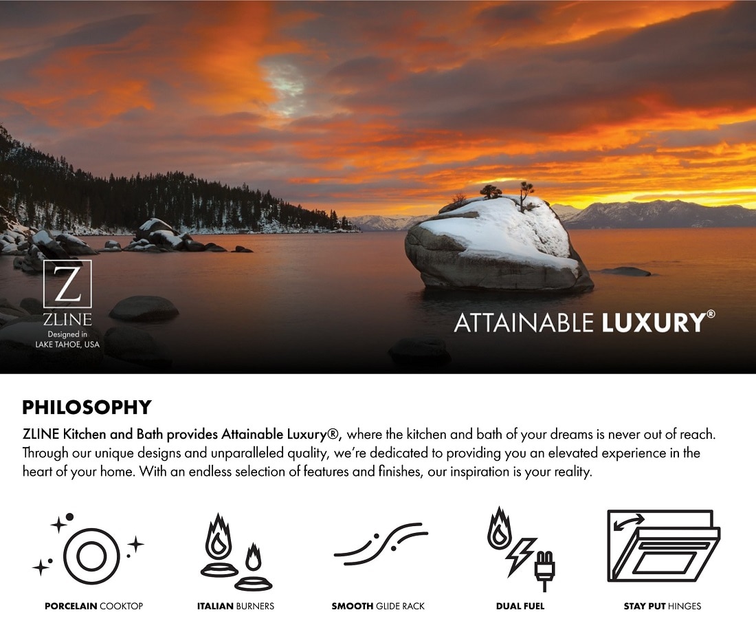 ZLINE Kitchen and Bath 48 in. 7 Burner Double Oven Dual Fuel Range with ...