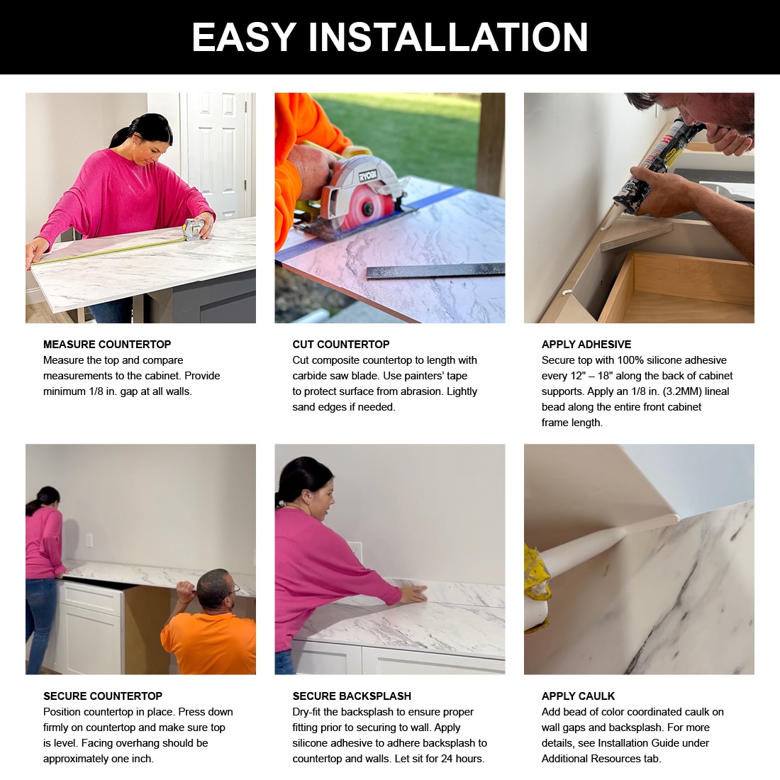 THINSCAPE 8 ft. L x 25 in. D Engineered Composite Countertop in Midday ...